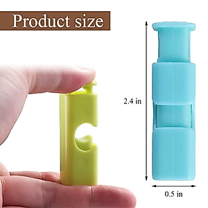 AMPPBI Food Clips,Snack Bread Seal Clips,Plastic Bag Clips, Easy to Use Bread Bag Clips,Moisture Clips,Multipurpose Bag Clips for Snack & Bread Seal(5PC)