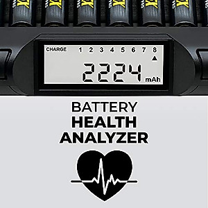 Powerex MH-C980 Turbo Charger Analyzer for AA/AAA Batteries