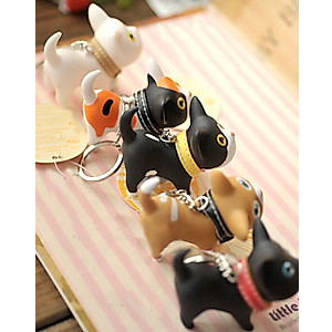 JOYJULY Cat Key Chain Kitten Keyrings for Car Key Chain Kawaii Adorable Bag Pendant,Gift Idea for Girls, Women and Men