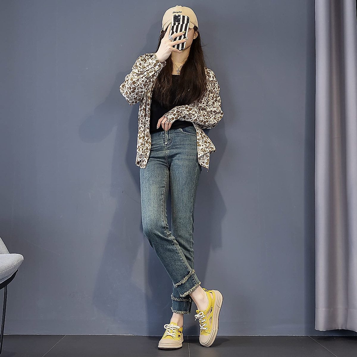 Micoklinlin Sandals for Women Fashion Genuine Leather Hiking Athletic Sandals Closed Toe Casual Breathable Skeleton Sneakers For Beach Summer Comfortable Outdoor Sport.