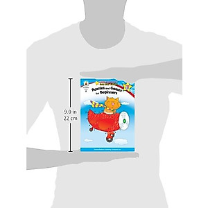 Puzzles and Games for Beginners, Grade K (Home Workbooks)