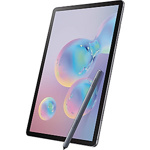 SAMSUNG Galaxy Tab S6 10.5", 128GB (WiFi + 4G LTE T-Mobile Locked) Android Tablet Mountain Grey - SM-T867U (Renewed) (with S-Pen)