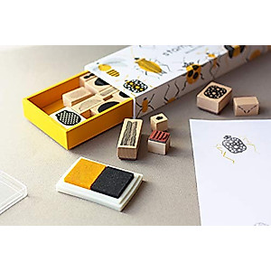 Stamp Bugs (25 stamps, 2 ink colors)