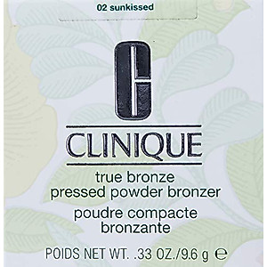 Clinique True Bronze Pressed Powder Bronzer, No. 02 Sunkissed, 0.33 Ounce