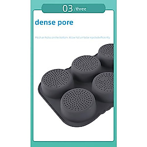 DRemdo Baking tools, household high-temperature hamburger molds, ovens, baking plates, bread molds