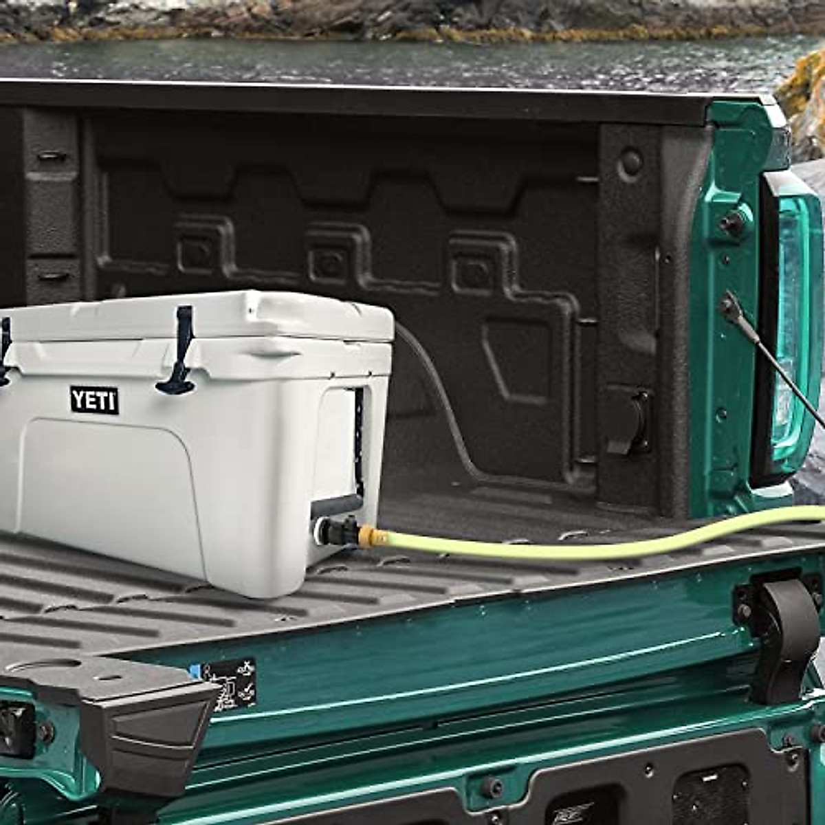 WADEO Cooler Drain Plug Hose Connection, Replacement Drain Plug with Garden Hose Shut Off Valve for YETI Cooler, YETI Tundra Cooler, Roadie Cooler, Tank Cooler and RTIC 20QT, 45QT, 65QT Cooler