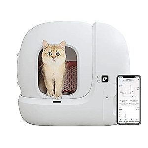 PETKIT Self Cleaning Cat Litter Box, PURAMAX Extra Large Automatic Cat Litter Box for Multiple Cats, xSecure/Odor Removal/APP Control