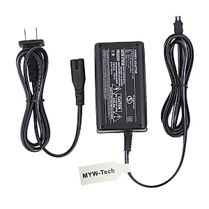 AC Adapter for Samsung SMX-F40 BN (NOT fit Other Models) Camcorder Video Camera Recorder DC-in Power Supply Battery Charger Cord Charging Cable Adaptor Mains Wire, MYW-Tech Compatible Replacement