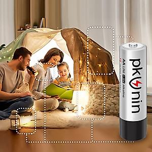 Ocvrszsw AA Batteries 12 Pack LR6 1.5V Alkaline Double A Battery, 12-Year Shelf Life