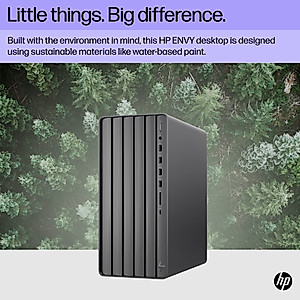 HP Envy Desktop PC, 13th Generation Intel Core i7-13700F, 16 GB RAM, 512 GB SSD, 1 TB HD, NVIDIA GeForce RTX 3050, Windows 11 Home, TE01-4050 (2023)