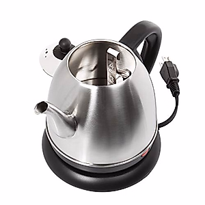 Chantal Electric Kettle, Royale Series, 32 OZ, Stainless Steel BPA-Free, Boil-Dry Guard, Multi-use Spout, (Silver)