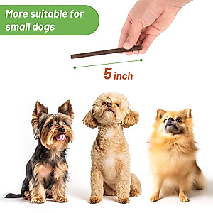 MON2SUN Dog Jerky Treats, 5 Inch Chicken Sticks (Chicken Liver Flavor) Rawhide Free Dog Training Treats for Small Dogs, Soft and Healthy Dog Snacks, 10.58oz (40 Count-Pack of 1)
