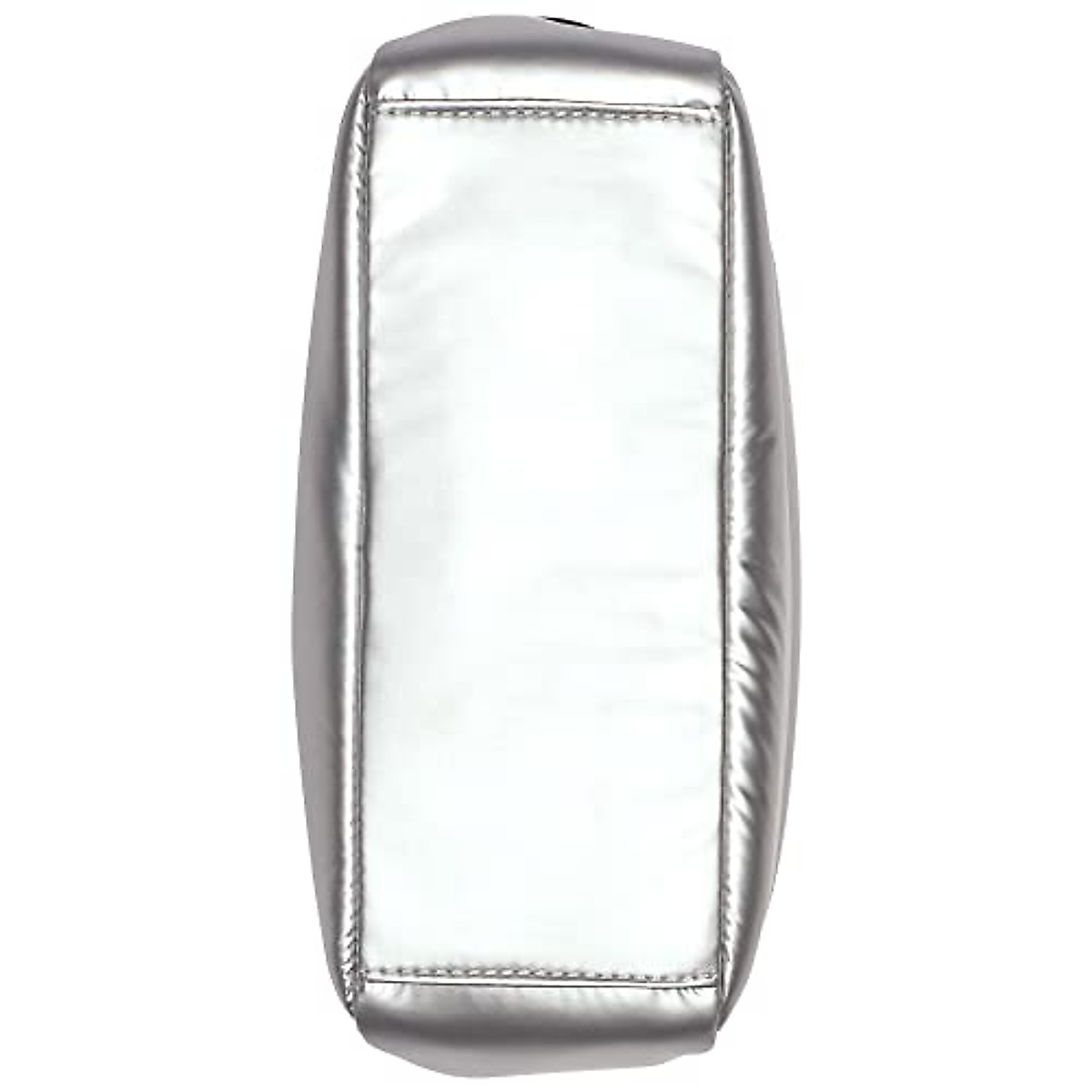 DKNY womens Dkny Avia Camera Bag Crossbody, Silver/Black, One Size US