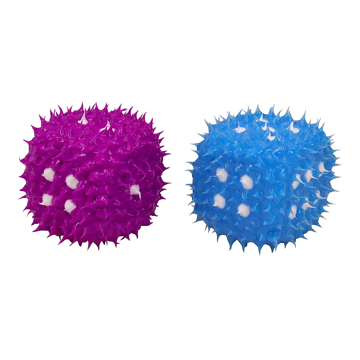KESS Drop Dots Foam dice - Squeezy Toy, Bouncy Toy, Spike Toy -Pack of 2, Toy for Kids 6 Years and up, Stress Relief Toy, Sensory Toy