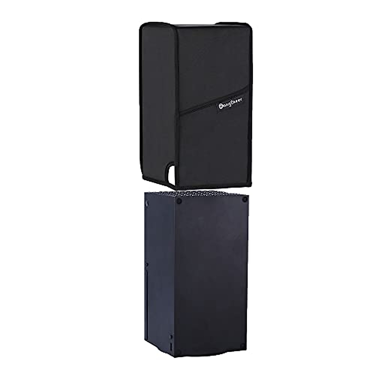 BANGCHEER - Dust Cover for Xbox Series X, Elastic Console Cover, Washable and Reusable Xbox Series X Dust Cover, Waterproof Xbox Series X Case, 6.5 x 11.8 x 6.5 Inches, Black