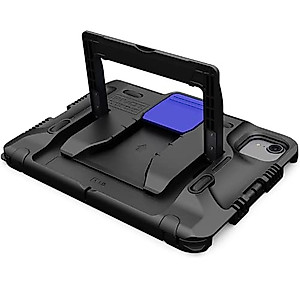 PIVOT T21A Tablet Case - Fits iPad Mini (6th gen.) - 360 Degree Protection - for Professional Pilots, General Aviation (Sand Body/Black Clip)