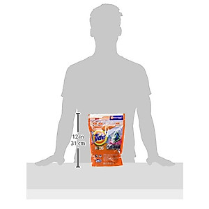 Tide PODS Downy HE Turbo Laundry Detergent Pacs, April Fresh Scent, 32 Count Bag