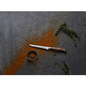 Victorinox Grand Maitre Boning Knife - Kitchen Knife for Cutting Meat - Premium Cooking Knife for Home Kitchen Essentials - Wood Handle, 6"