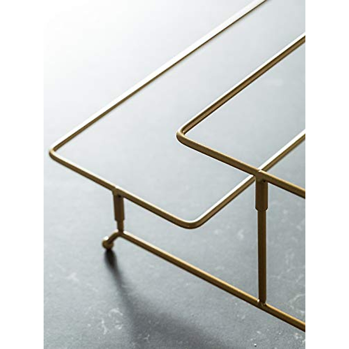 YHOSSEUN Large Tiered Serving Stand with Platters 3 Tier Serving Stand Serving Tray for Dessert Server Display Collapsible Sturdier Metal Rack