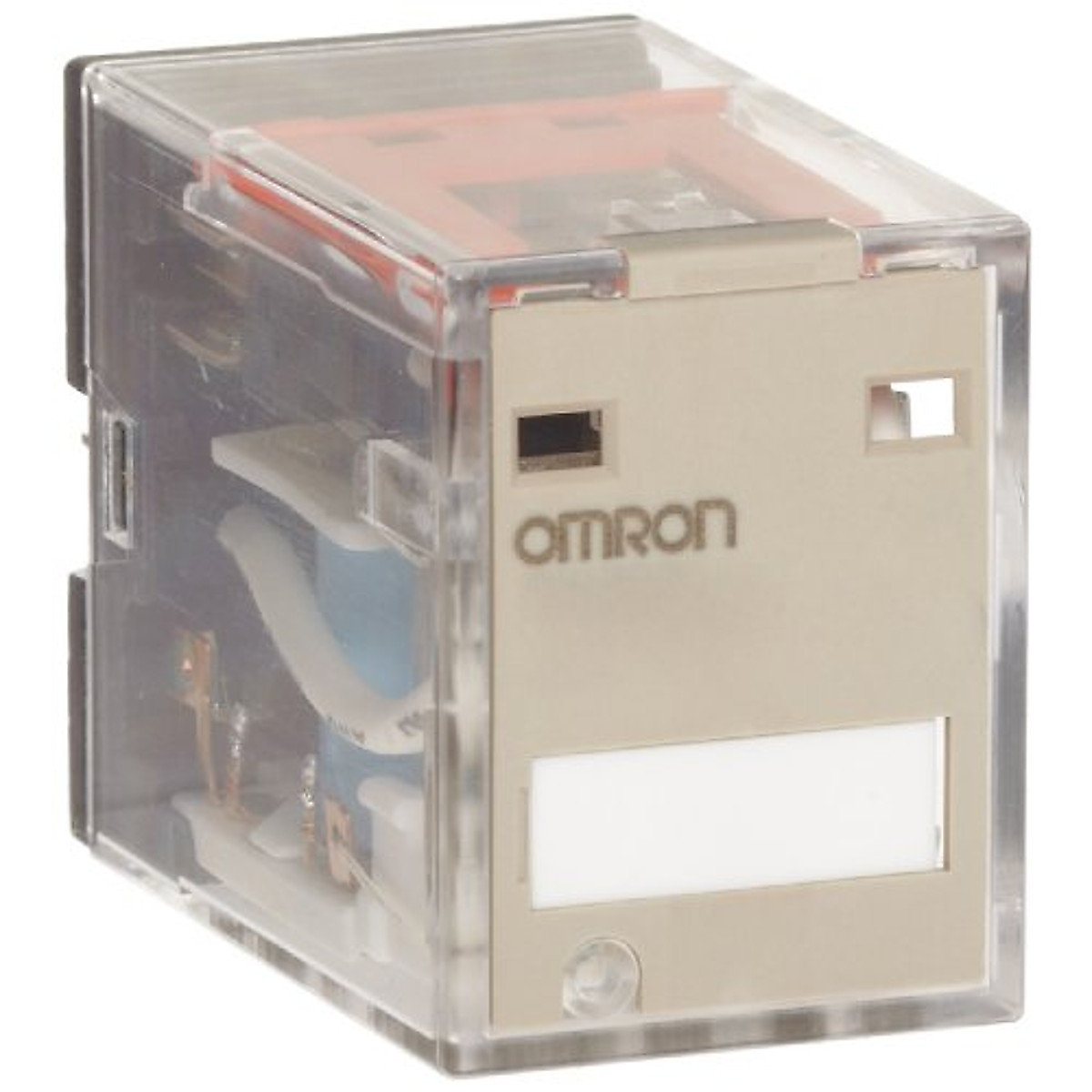 Omron MY2N DC24 (S) General Purpose Relay, Standard Coil Polarity, LED Indicator, Standard Type, Plug-In Socket/Solder Terminal, Double Pole Double Throw Contacts, 37.7 mA Rated Load Current, 24 VDC Rated Load Voltage