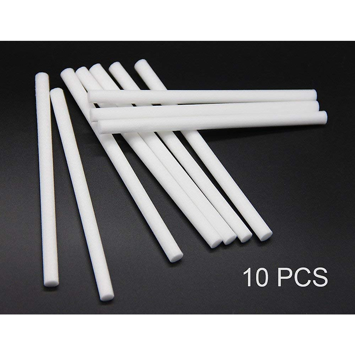 Briskyloom Humidifier Sticks Cotton Filter Sticks Refill Sticks Filter Replacement Wicks for Portable Personal USB Powered Humidifier 7x135mm (10pcs)
