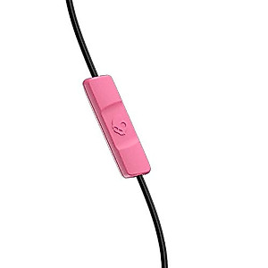 Skullcandy Jib in-Ear Wired Earbuds, Microphone, Works with Bluetooth Devices and Computers - Pink ((Discontinued by Manufacturer)
