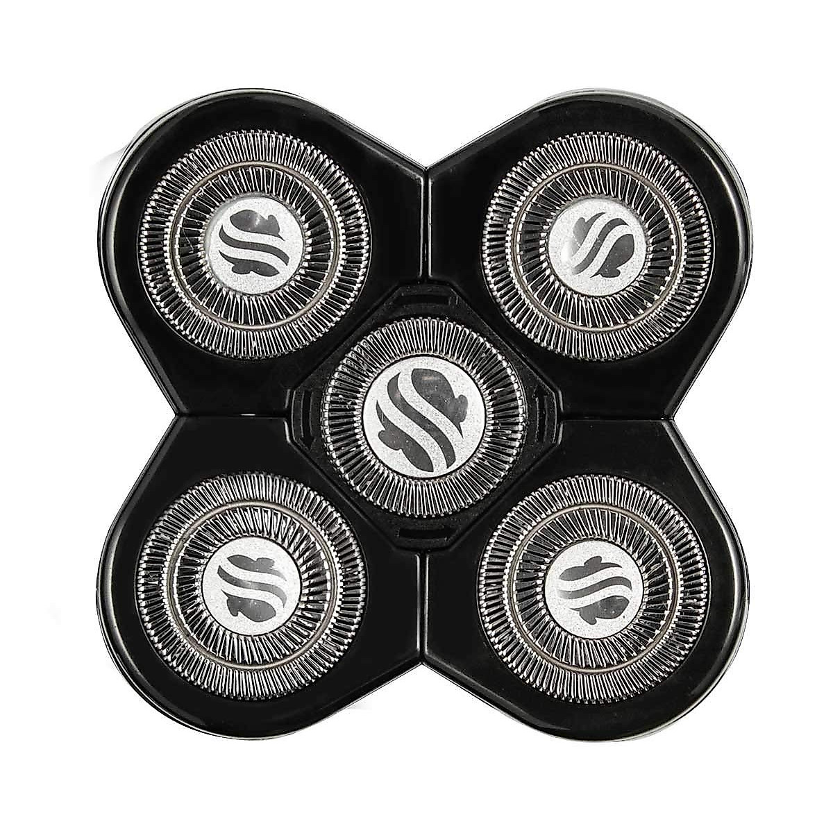 Skull Shaver Forte Replacement Shaver Head Blade Waterproof Electric Razor Wet & Dry Compatible with All Pitbull, Palm & Butterfly Kiss Shavers