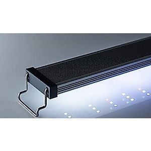 Twinstar A-Line LED Aquarium Light, Full Spectrum W-RGB, for Freshwater Planted Fish Tanks, Terrariums, 12"-48" with Adjustable Brackets - 12-17 in (30A)