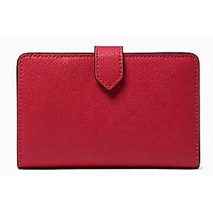 Kate Spade New York Staci Medium Compact Bifold Wallet In Red Currant