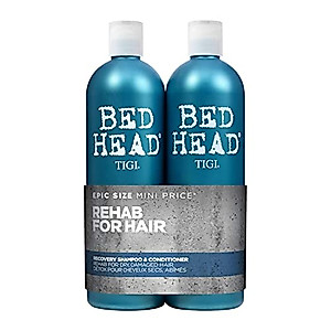 Bed Head by TIGI Urban Antidotes Recovery Shampoo and Conditioner for Dry Hair 25.36 fl oz 2 count
