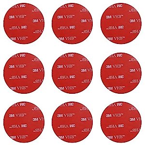 Haoyou 3M VHB Strong Sticky Adhesive for Haoyou Mount Wall Mount for Arlo Pro Mount Wall Mount (9 Pack)