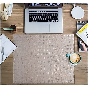 Alligator Fabric, Soft Textured Crocodile Vinyl Faux Leather, Gator Skin Embossed Upholstery DIY Craft and Clips Pleather Sheets – Individual 1 Yard Cut 36”x54” (Red/Black Print)