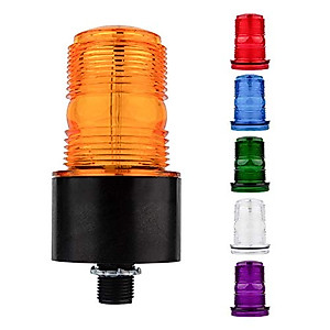 TOMAR 495S-120-R Microstrobe 1/2"-14 NPSL Male Thread Mount Base, 120VAC (Red, 1/2" Male Thread Mount (120 VAC))