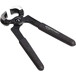 Amazon Basics Chrome Vanadium Steel Carpenter's Pincers for Wire Cutting and Nail Pulling, 150mm
