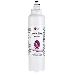 LG LT800P- 6 Month / 200 Gallon Capacity Replacement Refrigerator Water Filter (NSF42 and NSF53) ADQ73613401, ADQ73613408, or ADQ75795104 , White