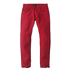 Match Men's Casual Straight Pants#8140 (4XL/40,8140 Red)
