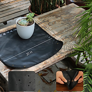 5Pcs Succulent Tools, Mini Garden Tools,Plant Potting Mat as Plant Accessories,Succulent Gardending Hand Tools Kit for Seedling Soil,Caring Succulent,etc,Gifts for Woman’s Gardening work(No Flowerpot)