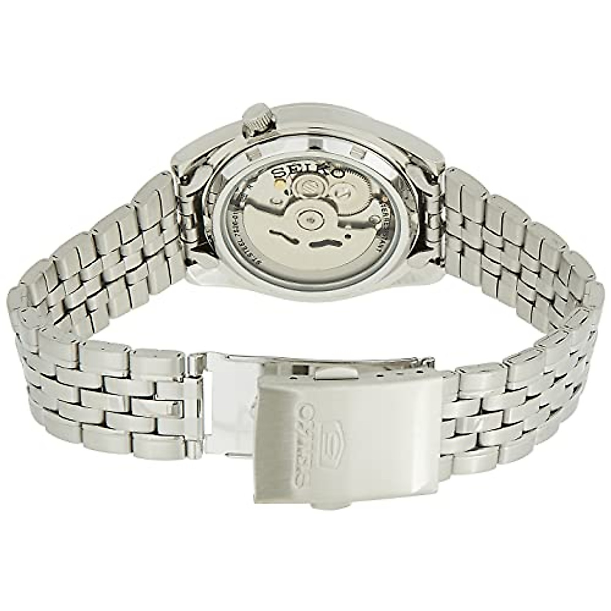 Seiko 5 Automatic Blue Dial Silver Stainless Steel Men's Watch SNK371K1