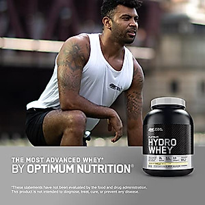 Optimum Nutrition Platinum Hydrowhey Protein Powder, 100% Hydrolyzed Whey Isolate Powder, Flavor: Velocity Vanilla, 3.5 Pounds (Packaging May Vary)