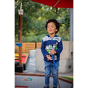 Disney Pixar Toy Story Buzz Lightyear Toddler Boys Half Zip Hoodie 4T