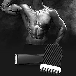 2 Pack Replacement Blade for Manscaped The Lawn Mower Electric Groin Hair Trimmer Blade, Hygienic Snap-In Replacement Clipper Blades Fit for Manscaped Lawn Mower 4.0 3.0 2.0,Black