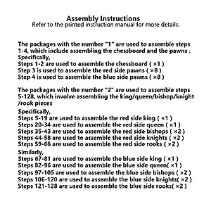 Koowants Cool Royal Chess Building Kit Themed Chess Sets for Loved One,Building Block Chess with Cute Royal Minifigures as a Great Chess Gift Ideas,Collection Chess Building Sets for Home Decor