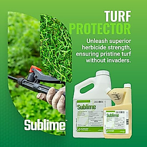 Albaugh Sublime Weed Killer, Unrivaled Defense Against Crabgrass, Creeping Charlie, Dandelions & More, Non-Bleaching, Fast-Acting, Commercial & Residential, 1 Quart