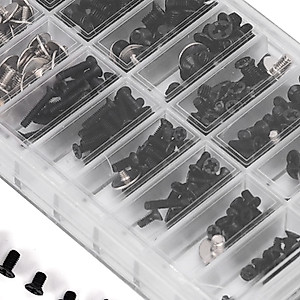 Micro Repair Screws, Computer Screw Kit M2 M2.5 M3 Multiple Sizes for Electronic Product Maintain