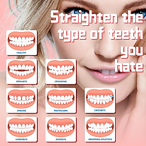 Veneers Teeth for Women, 2PCS Temporary Fake Teeth for Women and Men, Nature and Comfortable Veneers to Regain Confident Smile 2PCS