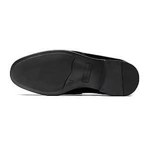Bruno Marc Boys Dress Shoes Slip-on Loafers Formal Tuxedo Shoes,Size 4 Big Kid,Bright Black,SBLS2340K