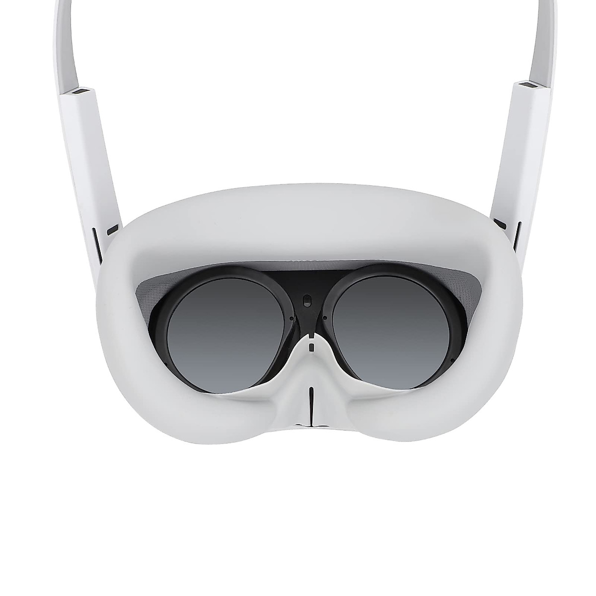 VR Face Cover Silicone Pad for Pico 4,VR Headset Protective Case Face Cushion Pad,Soft Shell Cover (A)