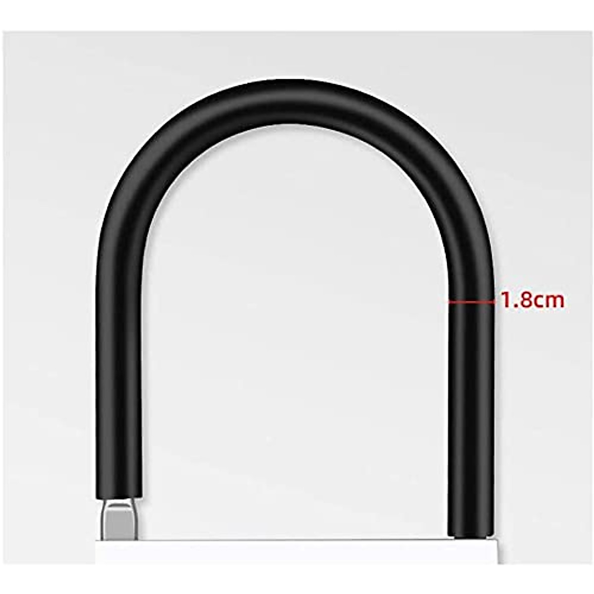 VIGAT Bicycle Lock U-Shaped Lock Anti-Theft Lock Crescent Lock Core, Anti-Hydraulic Shear, Suitable for Motorcycle/Bike