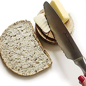 Jean-Patrique Master Gourmet Professional Stainless Steel Sandwich Knife | Professional Kitchen Bread Cutting and Butter Spreading Knife