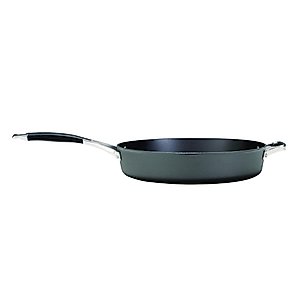 Camp Chef Heritage Cast Iron Skillet - Seasoned Cast Iron Pan - Camping Accessories & Essentials - Sleek, Modern Design - Amazing Heat Retention - Ready-to-Use Cast Iron Skillet - 12"